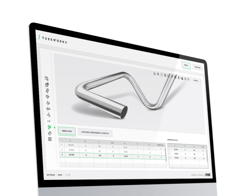 TubeWorks – Automatic generation of CNC bend data